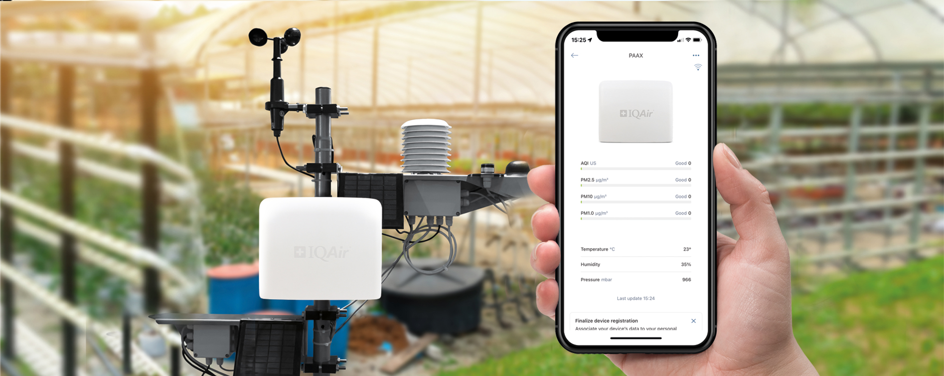 AirVisual Outdoor Air Quality Sensor – Smart Air Bangladesh