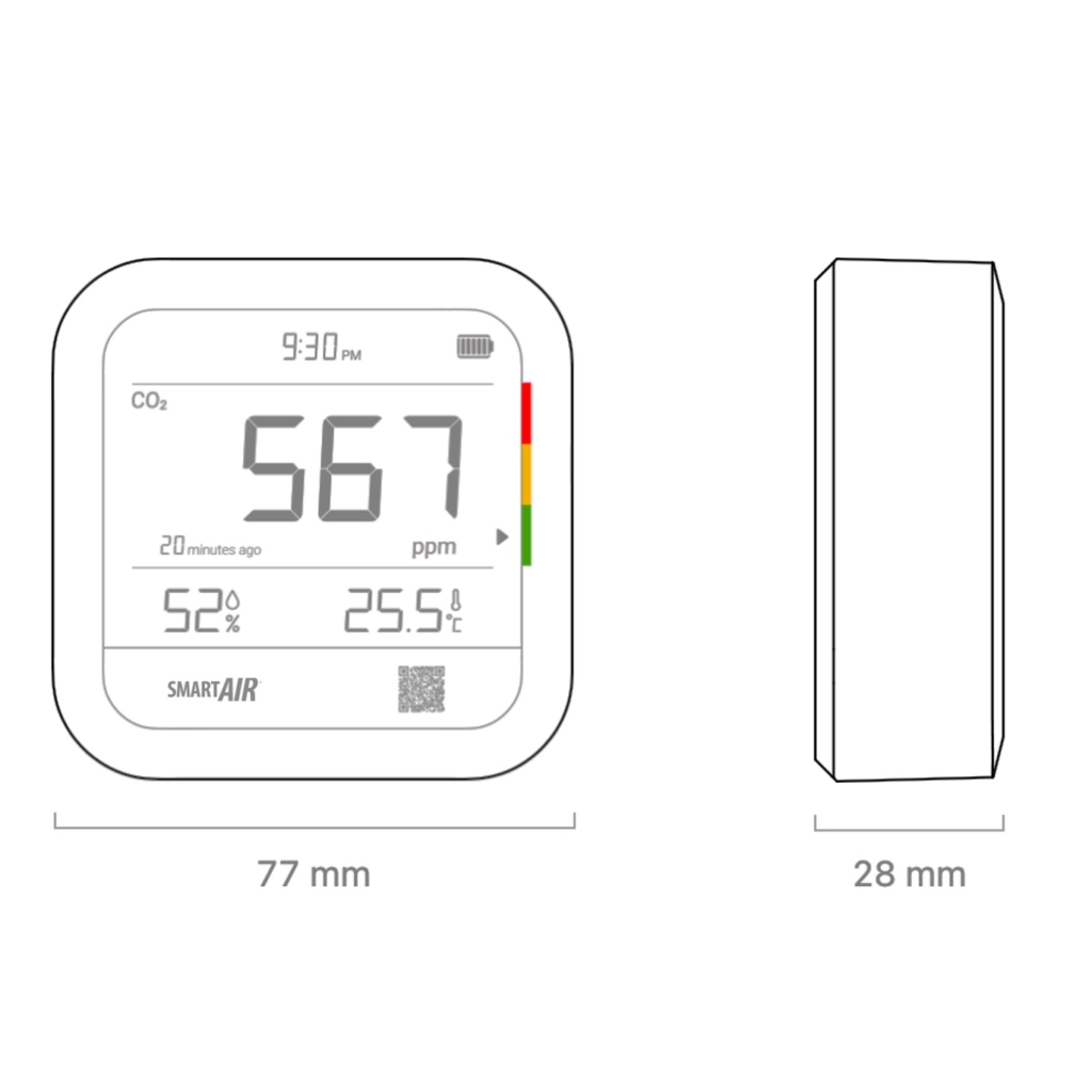 CO₂ Monitor - Smart Air UK