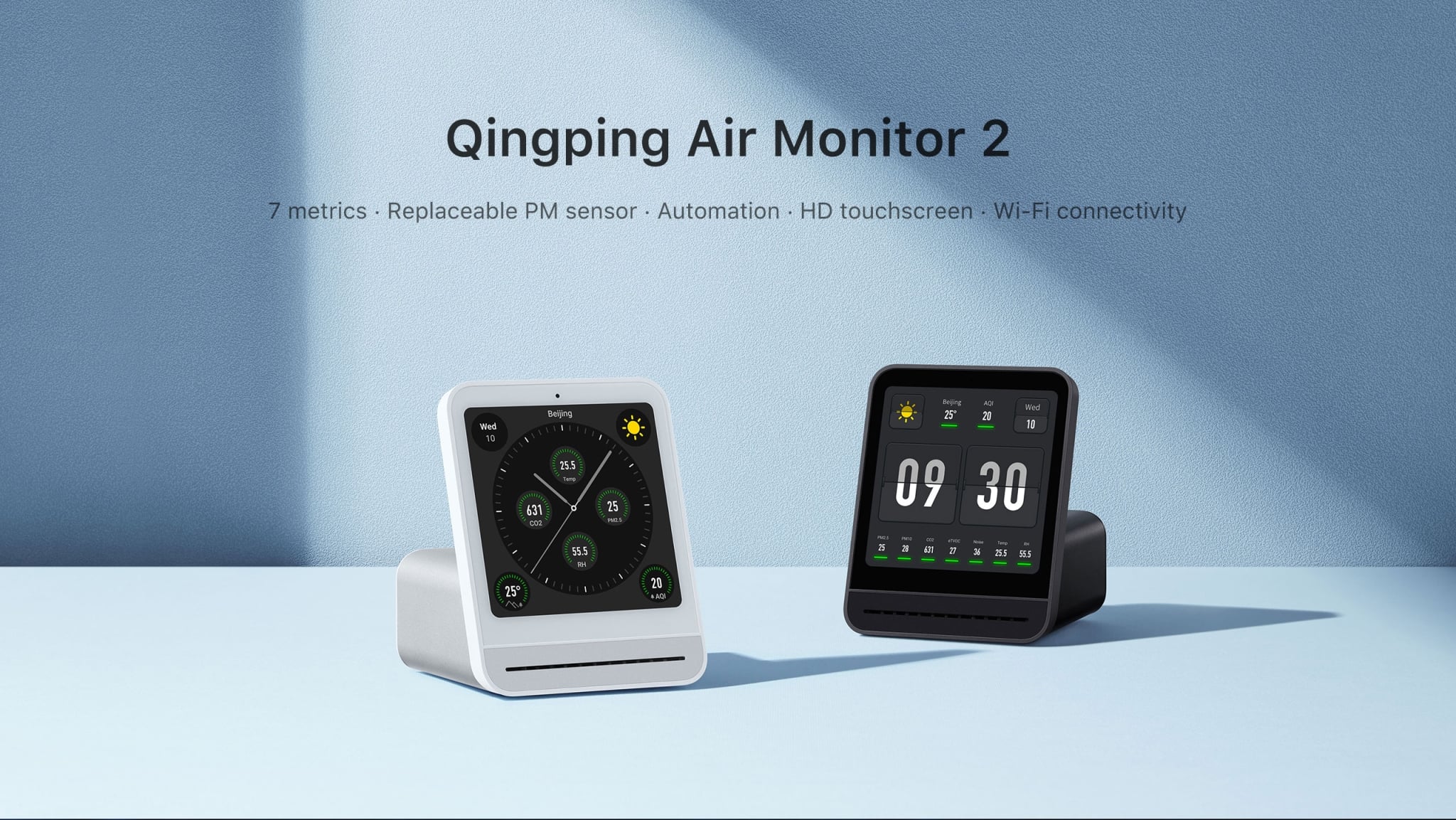 QP Pro 2 Air Quality Monitor ( Black) – Smart Air India
